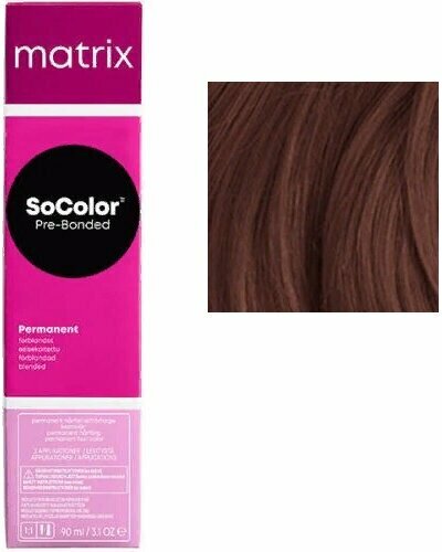 Matrix SoColor перманентная крем-краска для волос Pre-Bonded, 5Bc ...