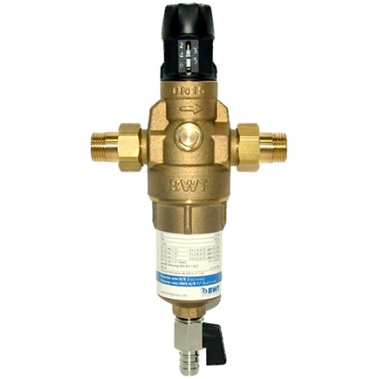 Фильтр Bwt Protector Mini 1/2" с редуктором, для г/в