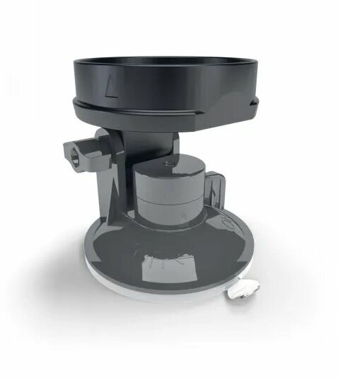 Крепление на стену Captain Hook для мастурбаторов Mystim, черный, Для мужчин, пластик,