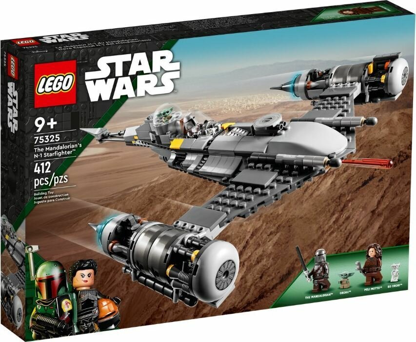 Star Wars LEGO 75325 Конструктор Мандалорский звездный истребитель N-1