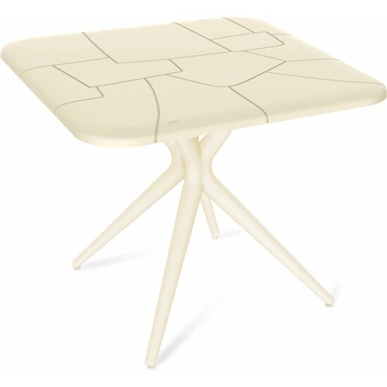 Стол обеденный Sheffilton SHT-TU30/TT30 83/83 бежевый/бежевый