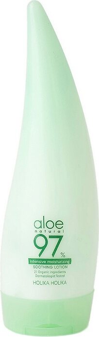 Интенсивно увлажняющий кремовый лосьон для лица и тела Aloe 97% Soothing Lotion (Intensive) Holika H