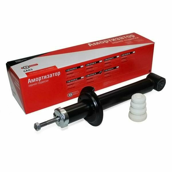 Амортизатор ВАЗ-2108-099,2113-15 задний с буфером (СААЗ) (упак. ОАТ)