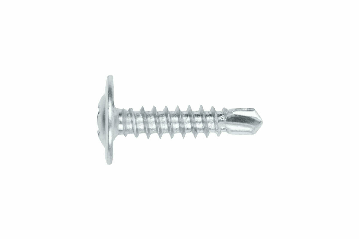 Саморез с прессшайбой 4,2х41 мм цинк со сверлом STARFIX 500 штук SMC3-50367-500