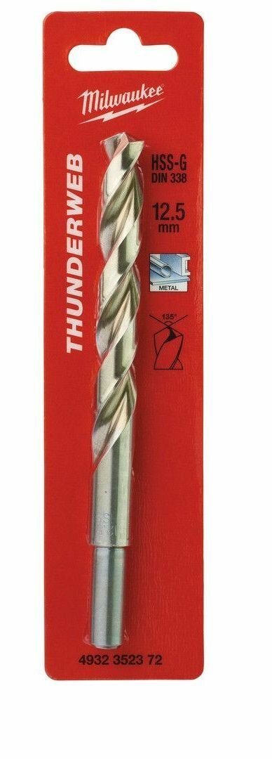 Сверло по металлу Milwaukee Thunderweb HSS-G