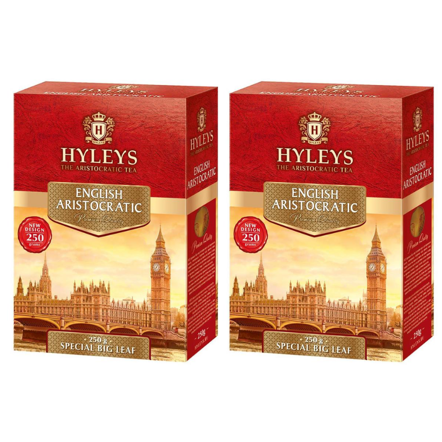 Чай черный Хэйлис Английский Аристократический 250 грамм 2 штуки