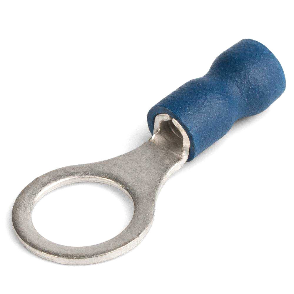 Набор Наконечники кольцевые изолированные КВТ НКИ 2.5-8 с ПВХ манжетой {49612} (100 шт/уп*2 упак)