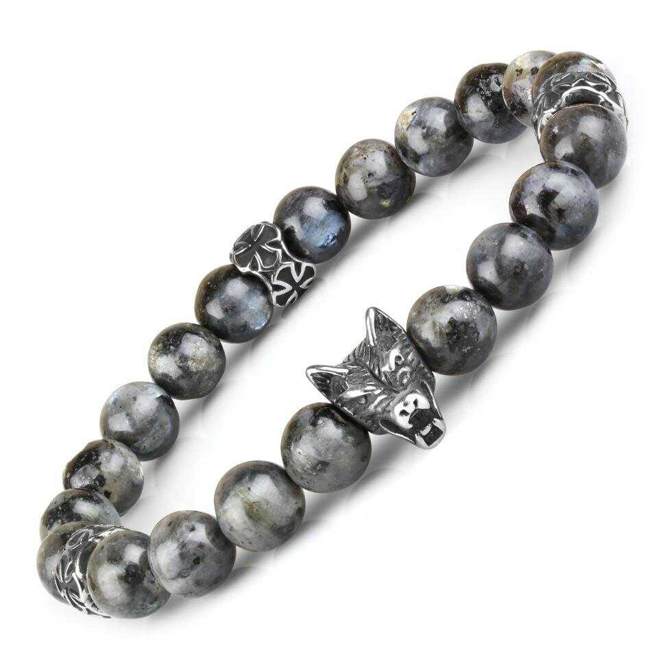 Браслет, лабрадорит