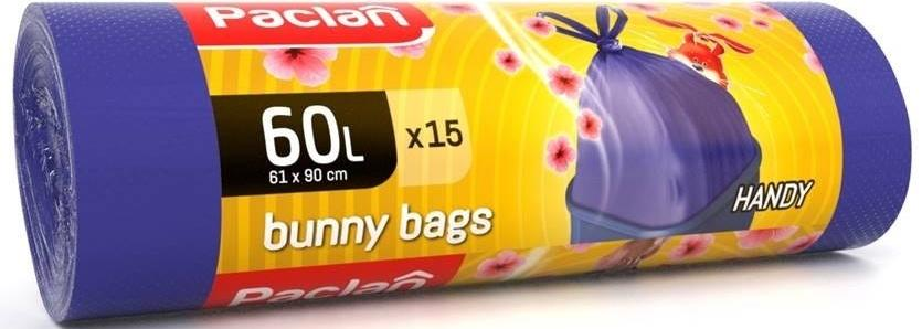 Paclan Мешки для мусора ароматизированные Banny Bags Aroma 61*90 см 60 л 15 шт