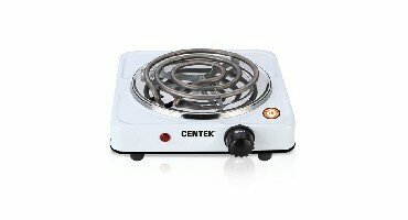 Электроплитка CENTEK CT-1508 белый однокомфорочная
