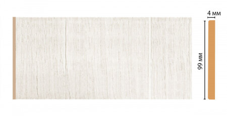 Декоративная Панель Decomaster W10-7 В99хШ4хД2400 мм / Декомастер.