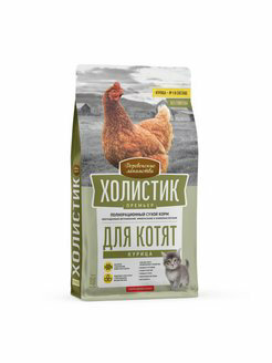 Корм для кошек Деревенские лакомства Холистик 400г д/котят курица д/котят/холистик курица 86468