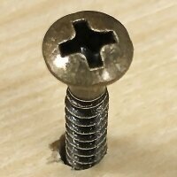 Саморезы для изоляторов и выключателей PH2+, цвет бронза 100 шт.