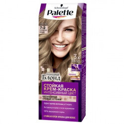 Набор из 3 штук Краска для волос PALETTE Icc 7-2 Холодный русый
