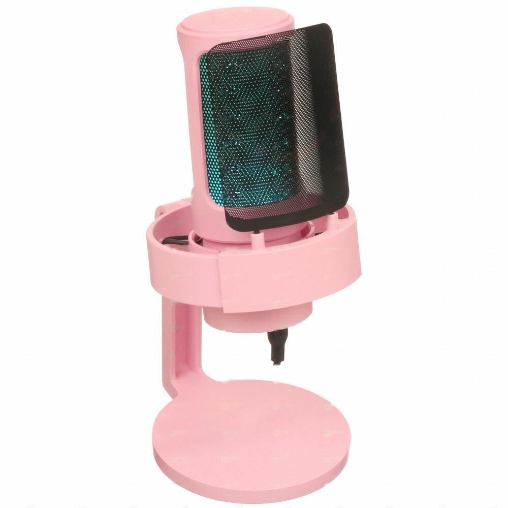 Микрофон розовый