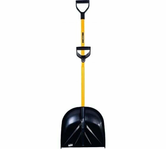 Эргономичная лопата с двумя V-образными ручками Inforce 420x400 мм 06-12-25