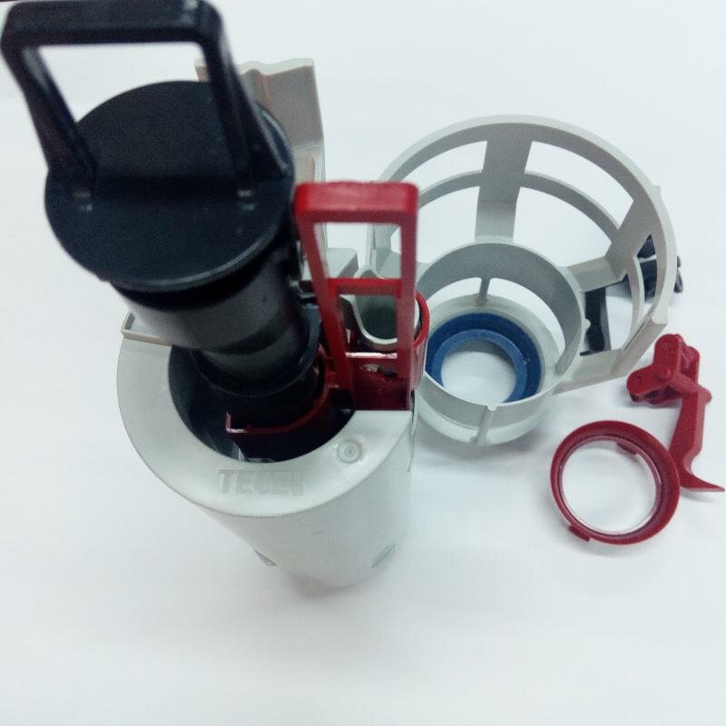 Сливной механизм бачка ТЕСЕ А2 инсталяции унитаза