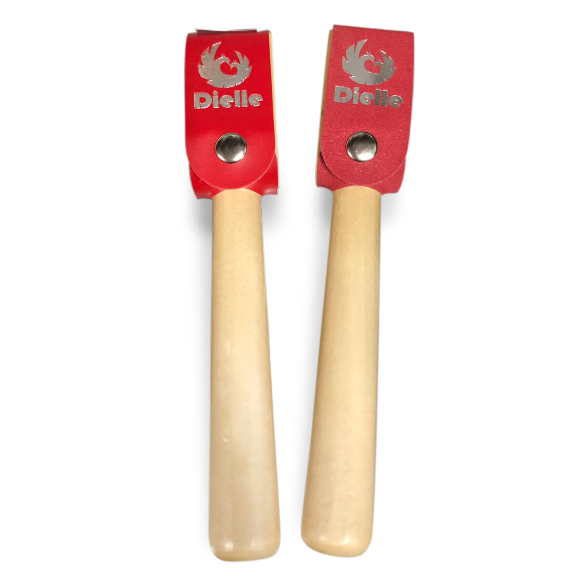 Щетка Dielle, для чистки подошвы обуви светлое дерево и красная кожа