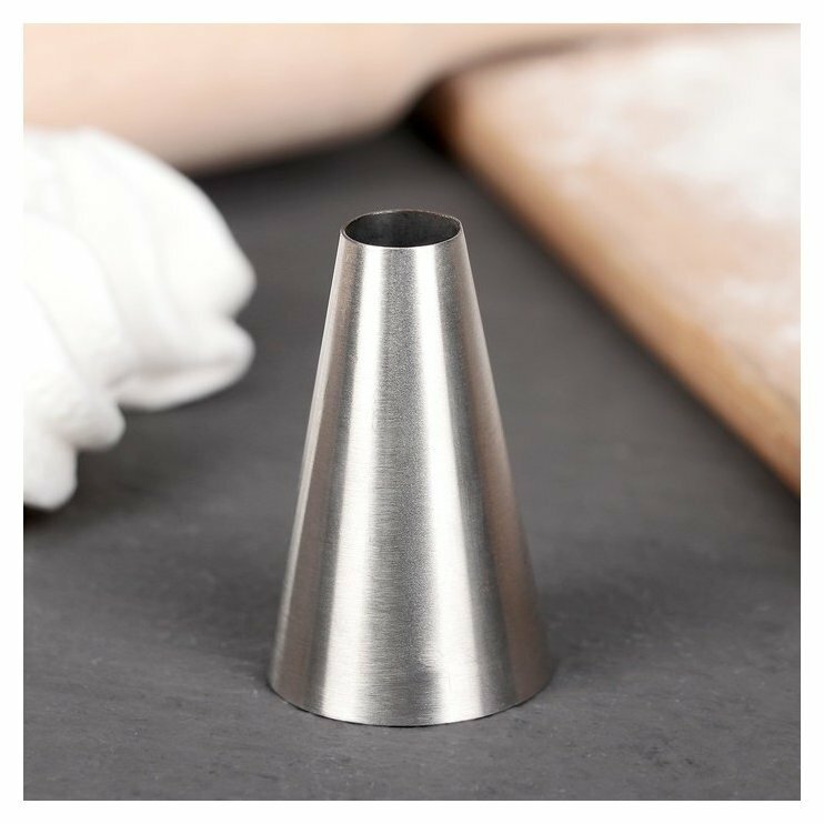 NNB Насадка кондитерская «Трубочка», D=3 см, вых. 1,1 см