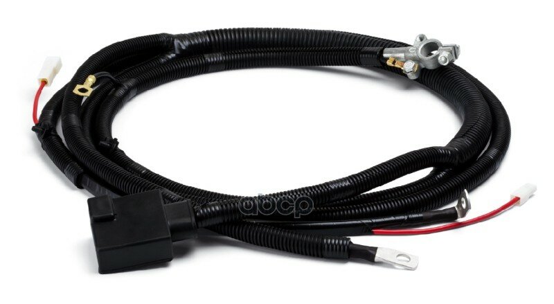 Провод АКБ "+" и "-" ВАЗ 2123 Шеви ком. 2шт. Евро свинцовая клемма CARGEN арт. 2123-3724070-90