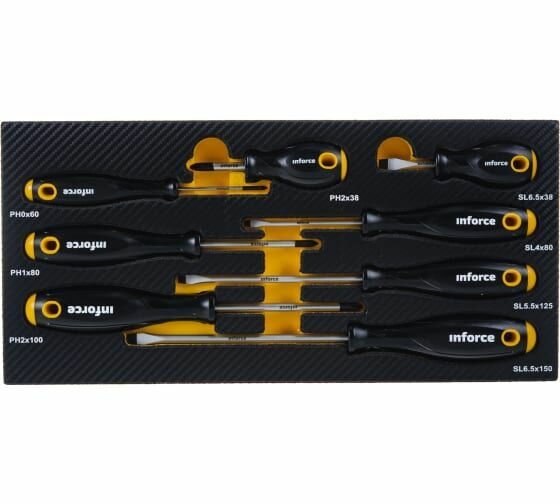 Набор отверток Inforce 8 шт 06-09-94