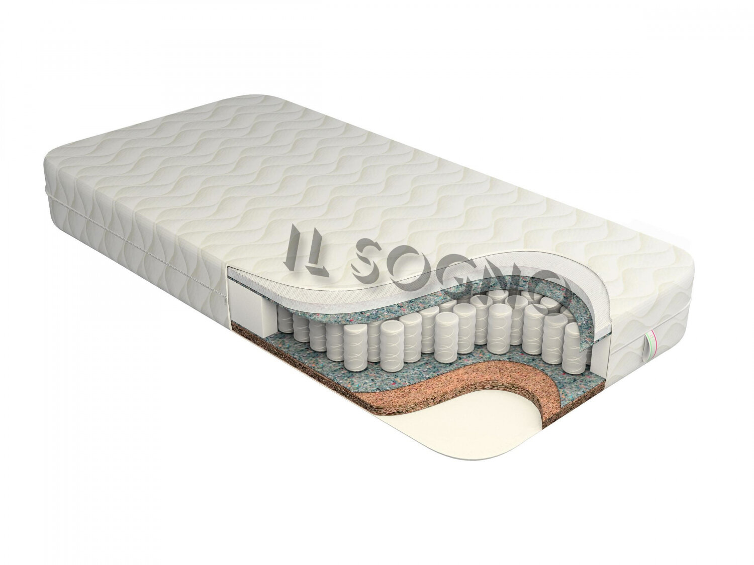 Матрас анатомический Грациано Юни Люкс 160х200