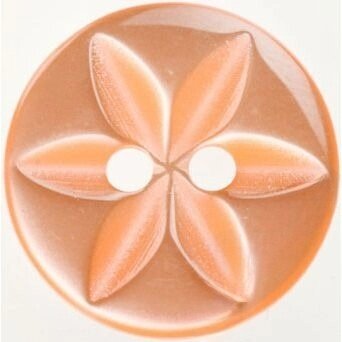 Пуговицы HEMLINE "Basic", оранжевые, 14 шт