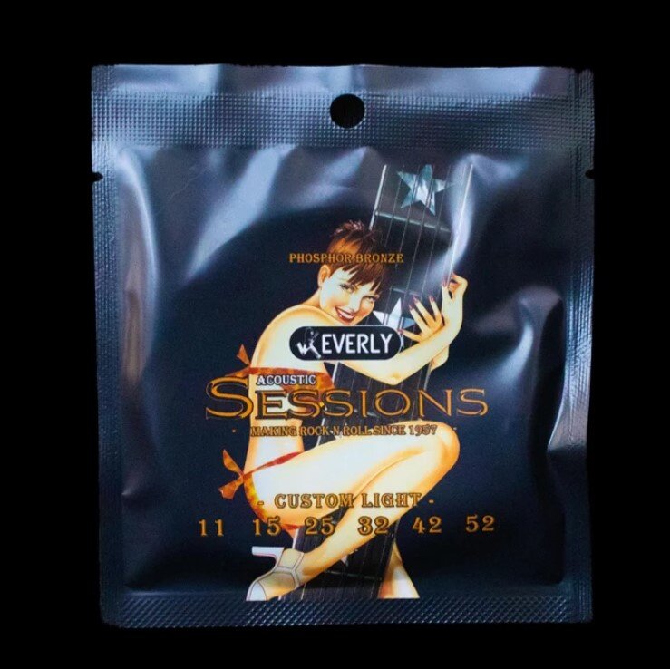 Струны для акустической гитары Everly 7211 Sessions - (11-52)