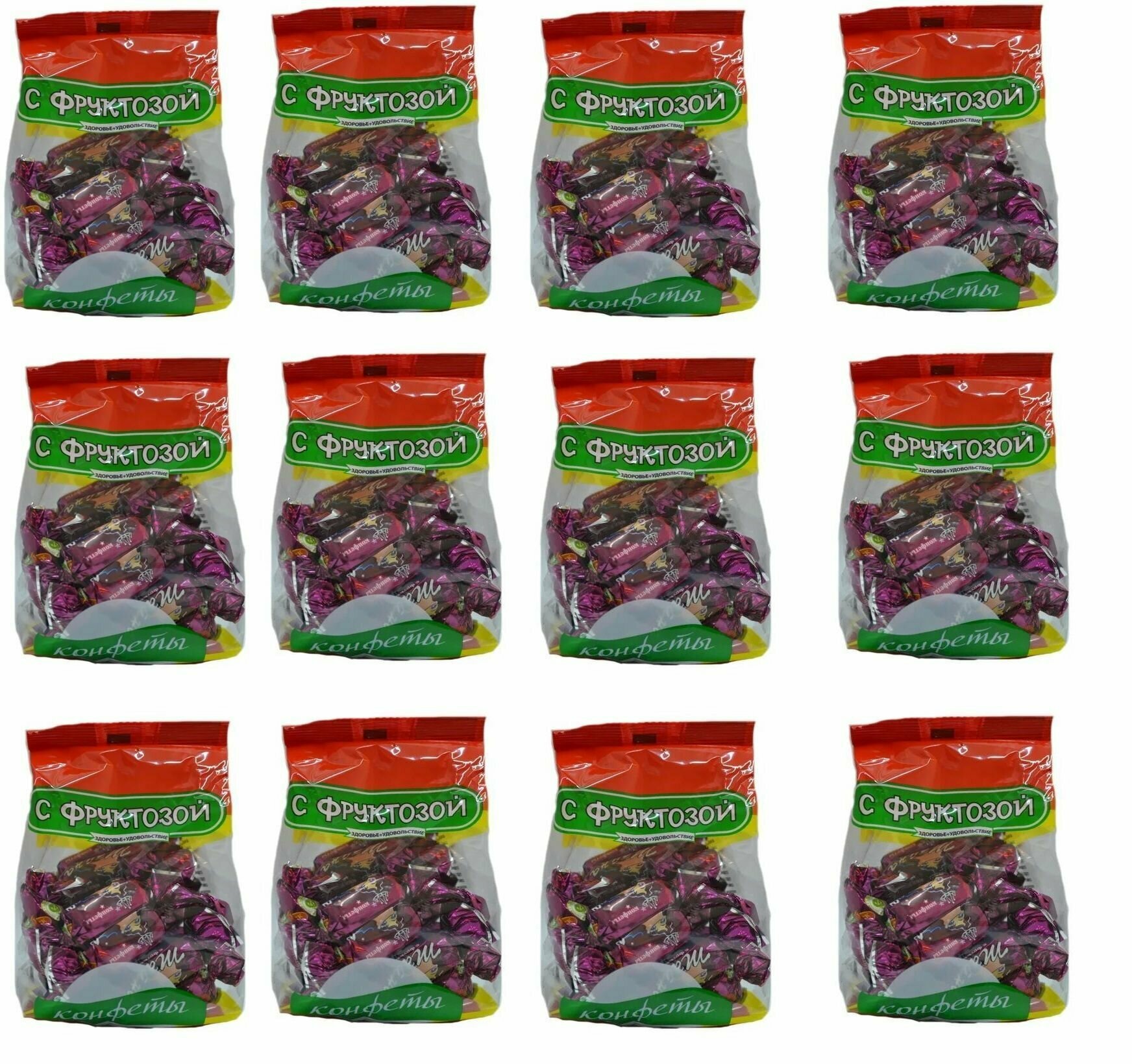 Конфеты Покровск, Тайна, с фруктозой, 185 г, 12 уп