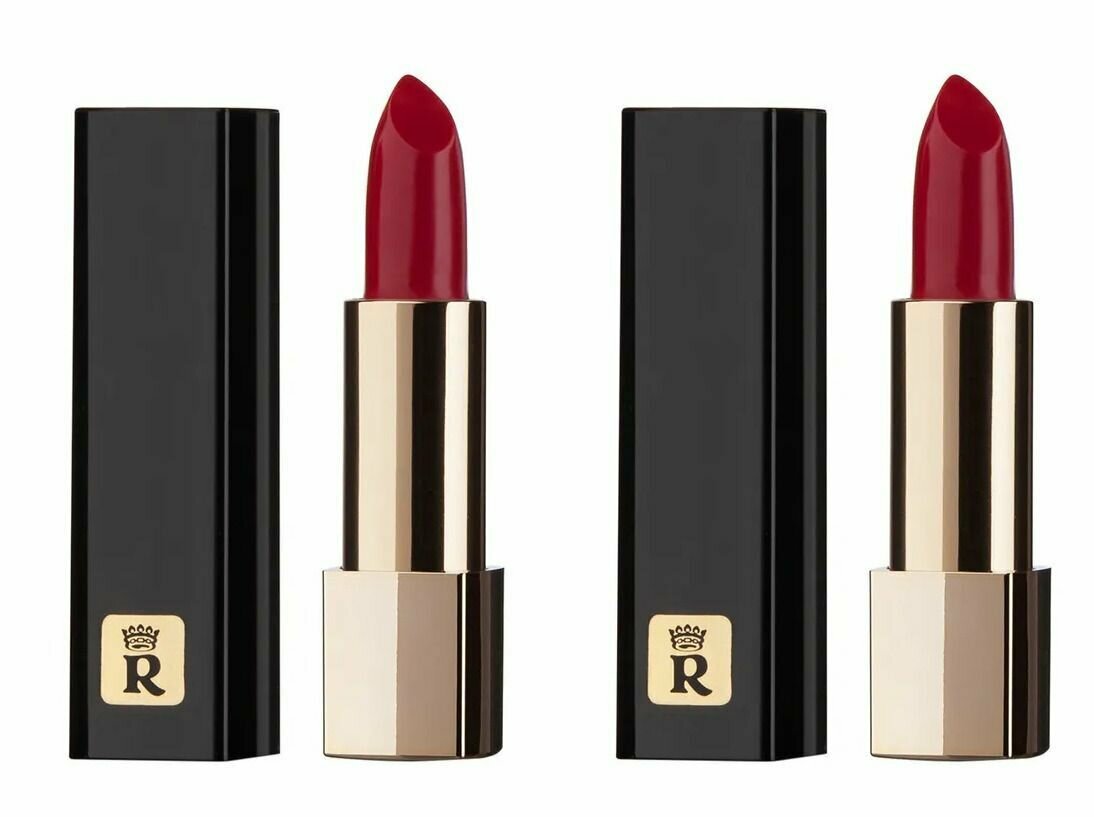 Relouis Губная помада "La Mia Italia", тон 12 Trendy Red Rubin, 2 шт