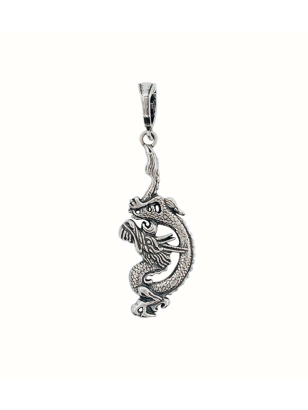 Подвеска, серебро, 925 проба, оксидирование