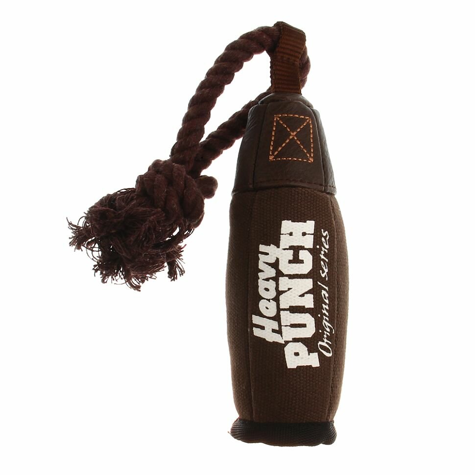 GiGwi: Боксерская груша с пищалкой, игрушка для собак, серия HEAVY PUNCH, 15 см