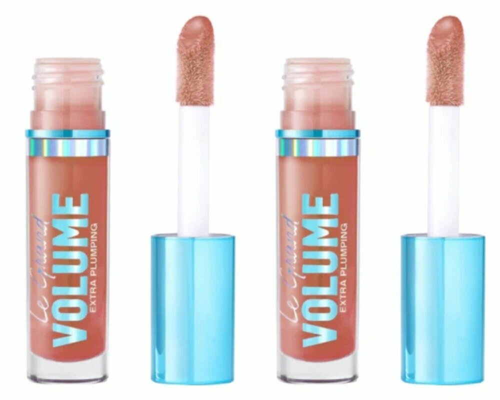 Плампер для губ Vivienne Sabo Le Grande Volume Extra Plumping, тон 02 Персиковый, 3 мл, 2 шт