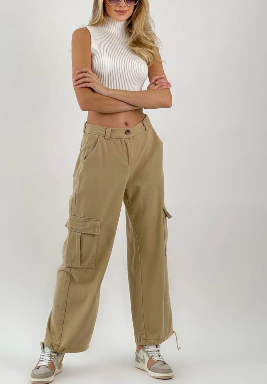 Джинсы карго 