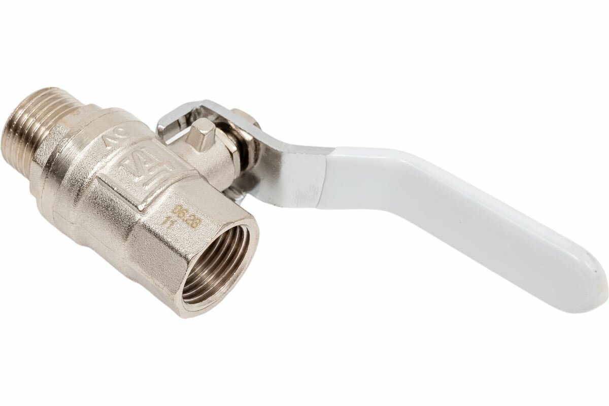 STI шаровой кран Ду15 Ру40 муфтовый с муфта-штуцер рычаг D160-02795 для трубопроводов