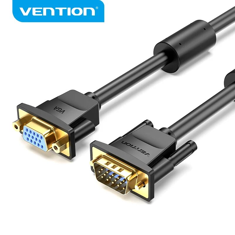 Удлинитель VGA кабель Vention 1080P 1m