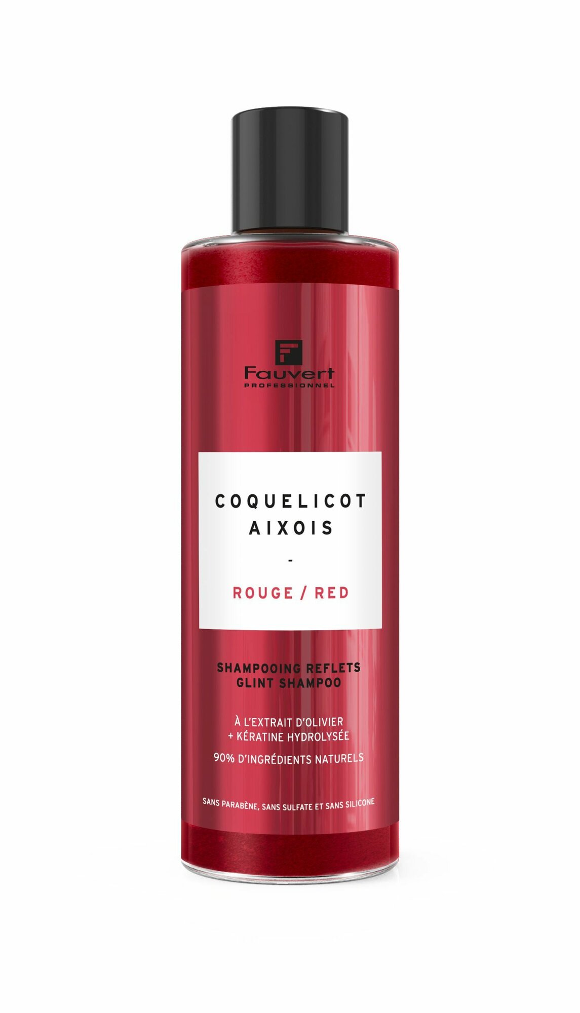 Шампунь для волос оттеночный, тонирующий Красный Мак Fauvert Professionnel 250 мл