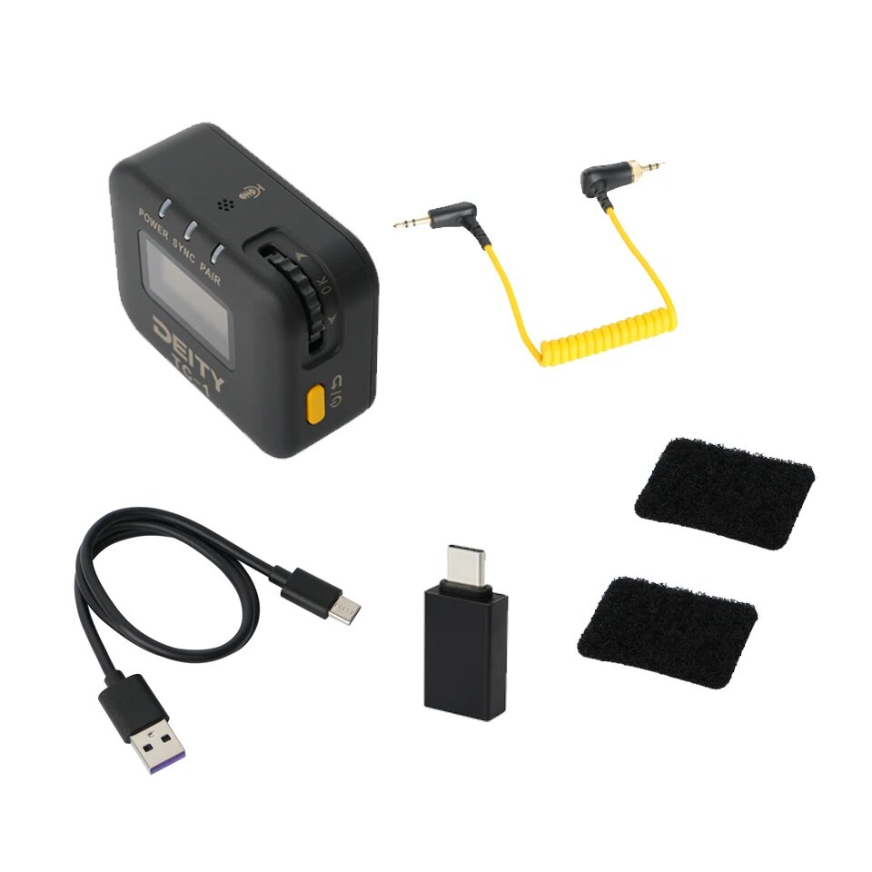 Беспроводной микрофон Deity TC-1 для записи видео с кодом времени TC-1