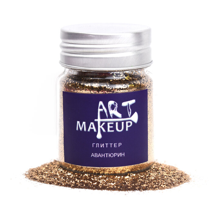 Глиттер блестки для лица и тела Artmakeup, 60 мл.