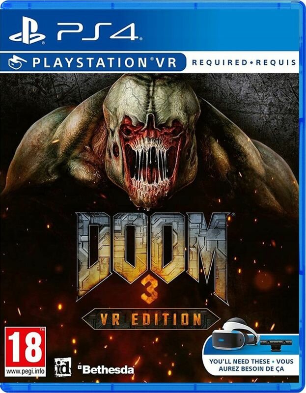 Игра DOOM 3: VR Edition (только для PS VR) (английская версия) для PS4