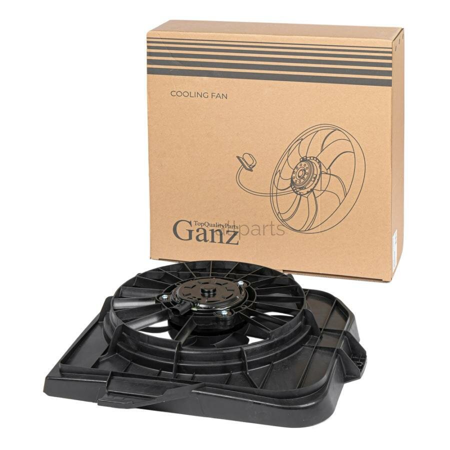 GANZ GIC06508 Вентилятор радиатора в сборе R для CHRYSLER Town&Country/Voyager 01-05/DODGE Caravan GANZ GIC06508