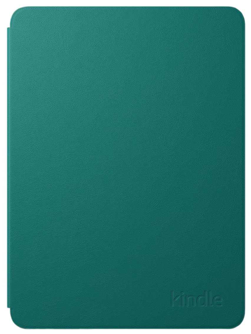 Фирменная кожаная обложка (Leather) для электронной книги Amazon Kindle PaperWhite 12 gen 2024 (7 дюймов), зеленая