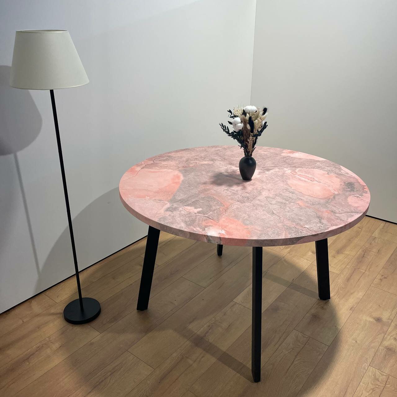 Стол кухонный обеденный круглый THETABLE•RU 120 см 2.59/4.1