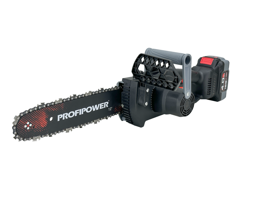 Аккумуляторная бесщеточная цепная пила Profipower E0114/E0114M1