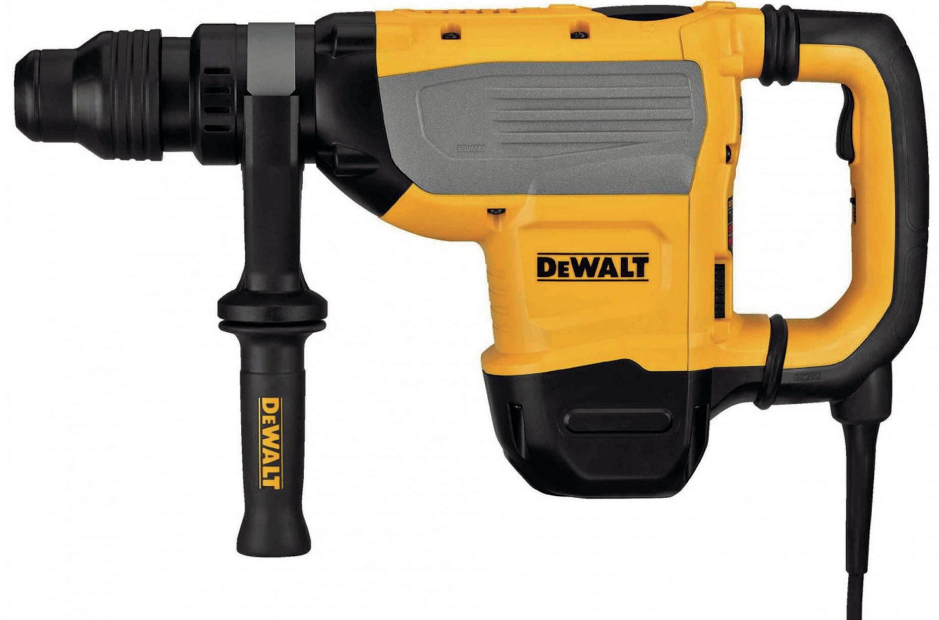 Перфоратор DEWALT D25733K-QS SDS-max 1600Вт 2реж. 15.7Дж Ф48 мм 177-355 об./мин, кофр, 9.3 кг