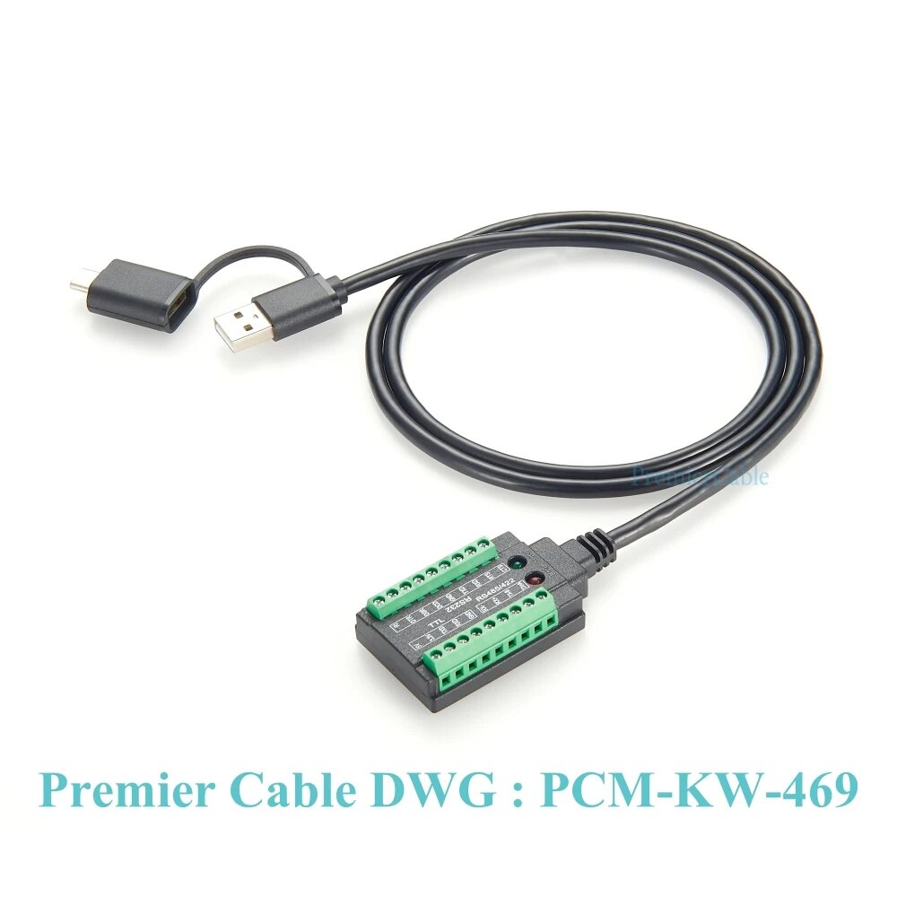 Интерфейсный кабель USB к RS232 RS485 RS422 TTL Последовательный кабель 4 в 1 USB — TTL USB — RS485 USB — RS232 USB — RS422