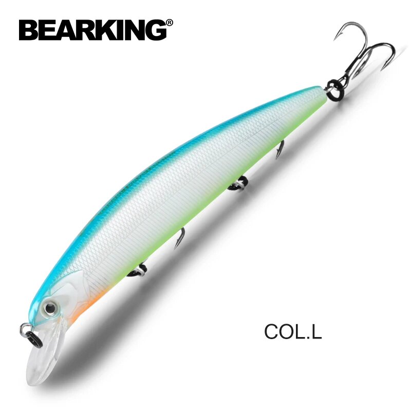 BEARKING Воблер Minnow, L, 11 см, 17 г