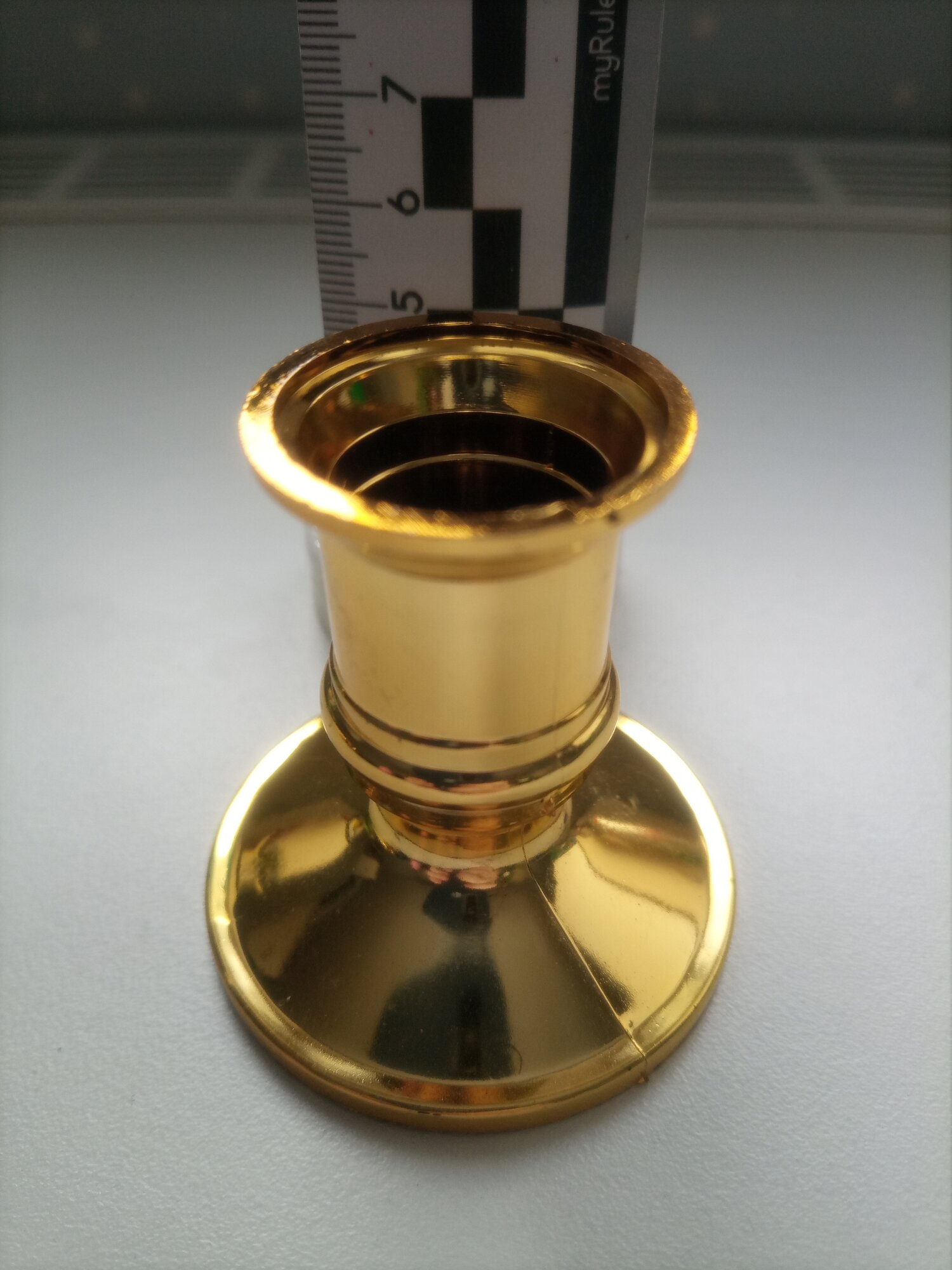 5 шт/лот. Подсвечник золотистый для свечей