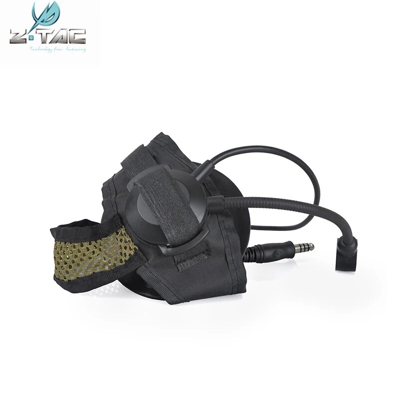 Тактическая гарнитура Z-TAC Selex TASC1 черная