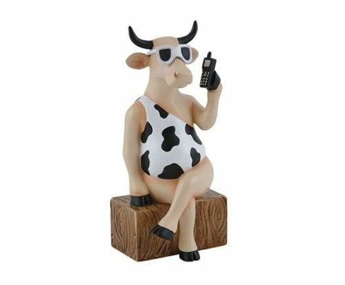 CowParade Статуэтки для интерьера корова CALL ME NOW размер M/ 47774